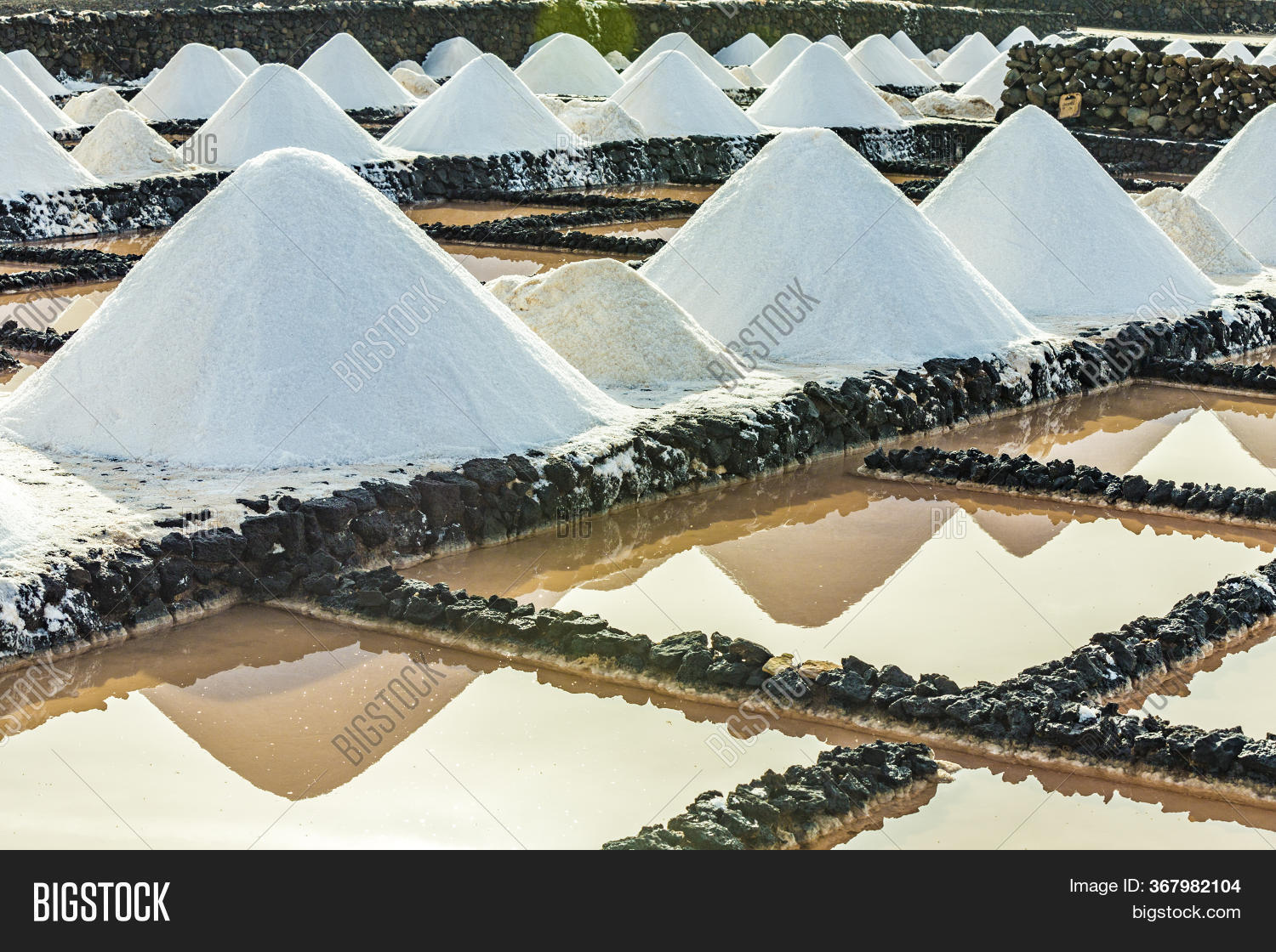 Salt Piles Saline Image & Photo (Free Trial) | Bigstock