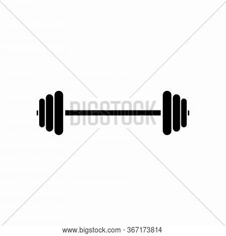 Dumbbell Sign Symbol Vector & Photo (Free Trial) | Bigstock