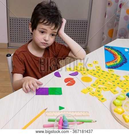 Preschool Child Bored Image & Photo (Free Trial) | Bigstock