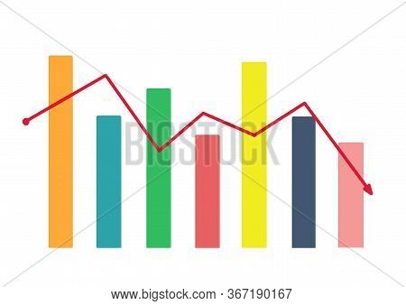 Declining Bar Chart Image & Photo (Free Trial) | Bigstock