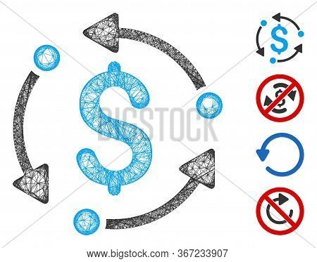 Mesh Money Rotation Vector & Photo (Free Trial) | Bigstock