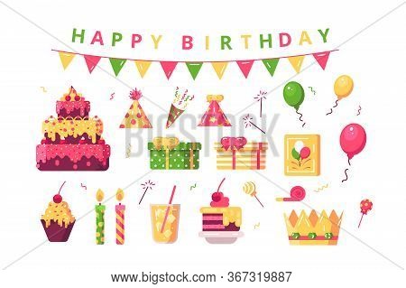 Happy Birthday Symbols Image & Photo (Free Trial) | Bigstock