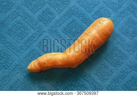 Fresh Curved Carrot On Image & Photo (Free Trial) | Bigstock