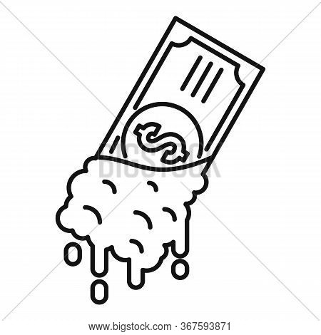 Cash Money Wash Icon Vector & Photo (Free Trial) | Bigstock