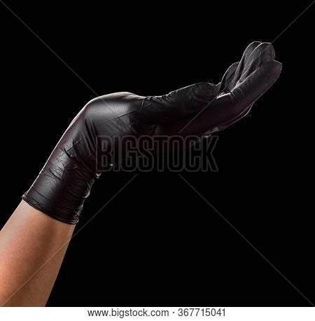 Hand Black Glove Image & Photo (Free Trial) | Bigstock