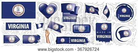 Vector Set Flags Vector & Photo (Free Trial) | Bigstock