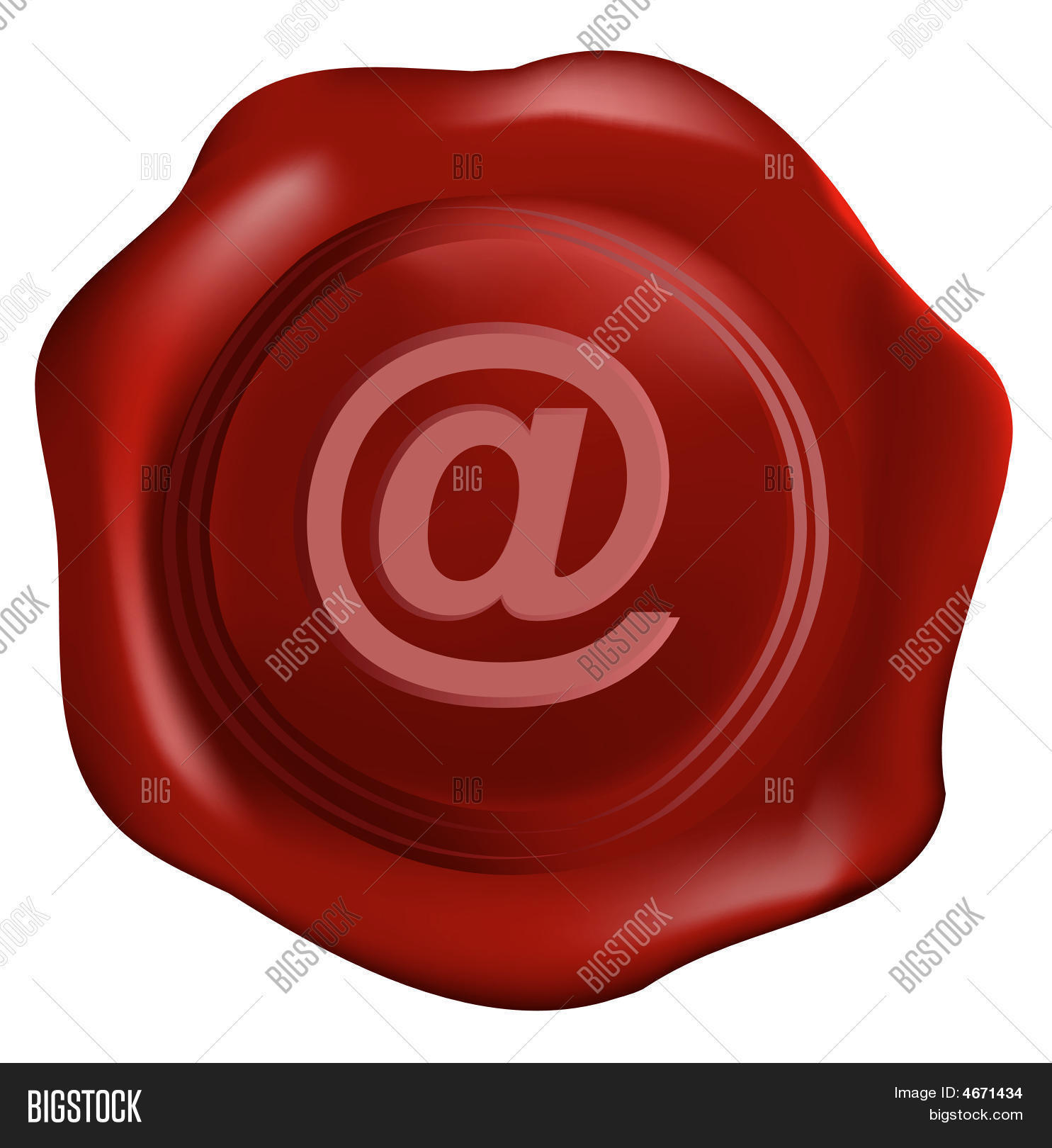 Wax Seal Vector Vector & Photo (Free Trial) | Bigstock