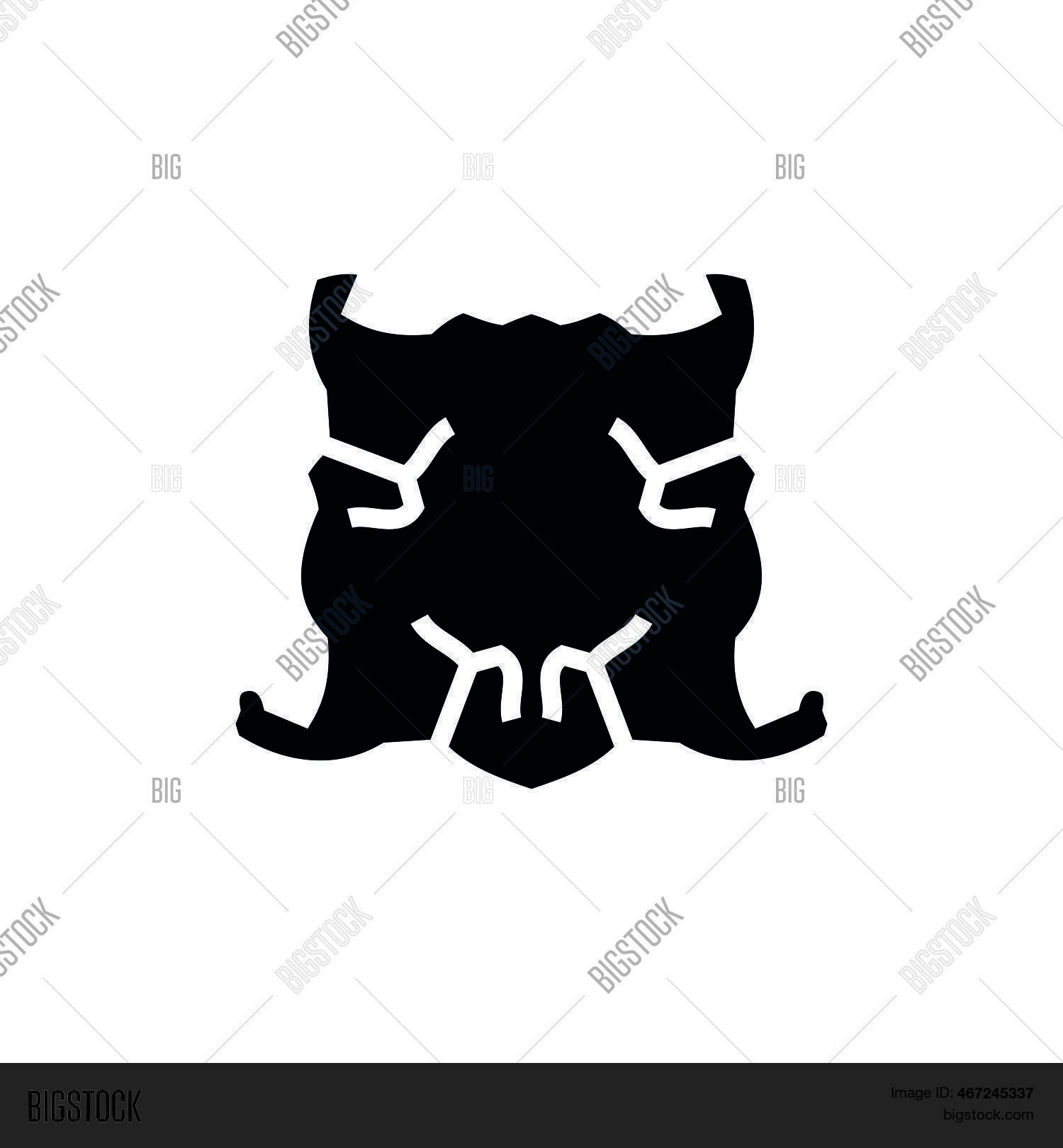 Rorschach Test Icon. Vector & Photo (Free Trial) | Bigstock