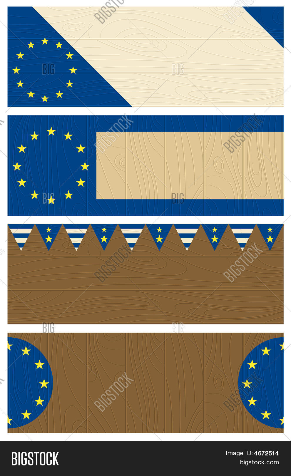 Background Eu Banner Vector & Photo (Free Trial) | Bigstock