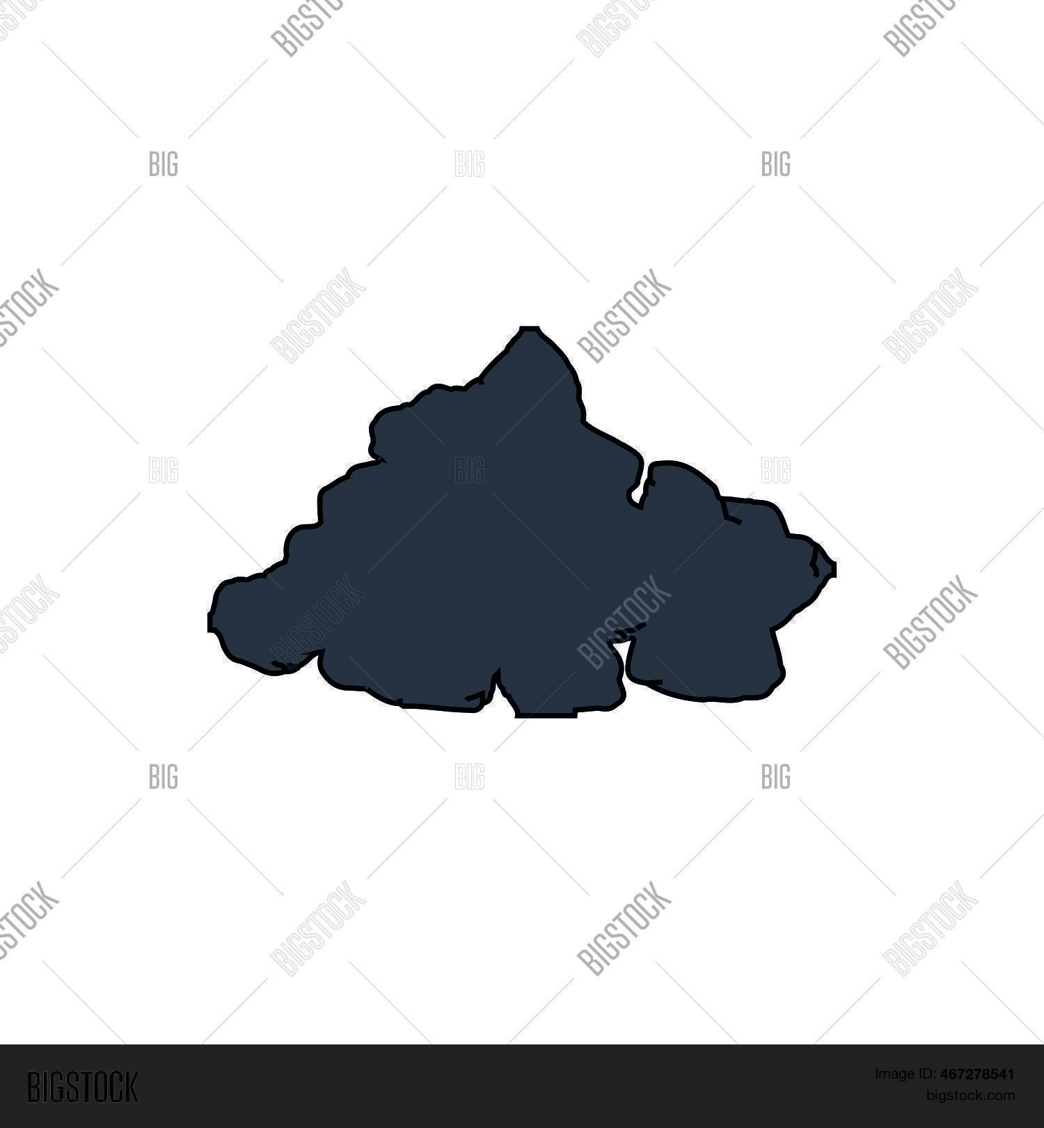 Coal Icon. Simple Vector & Photo (Free Trial) | Bigstock