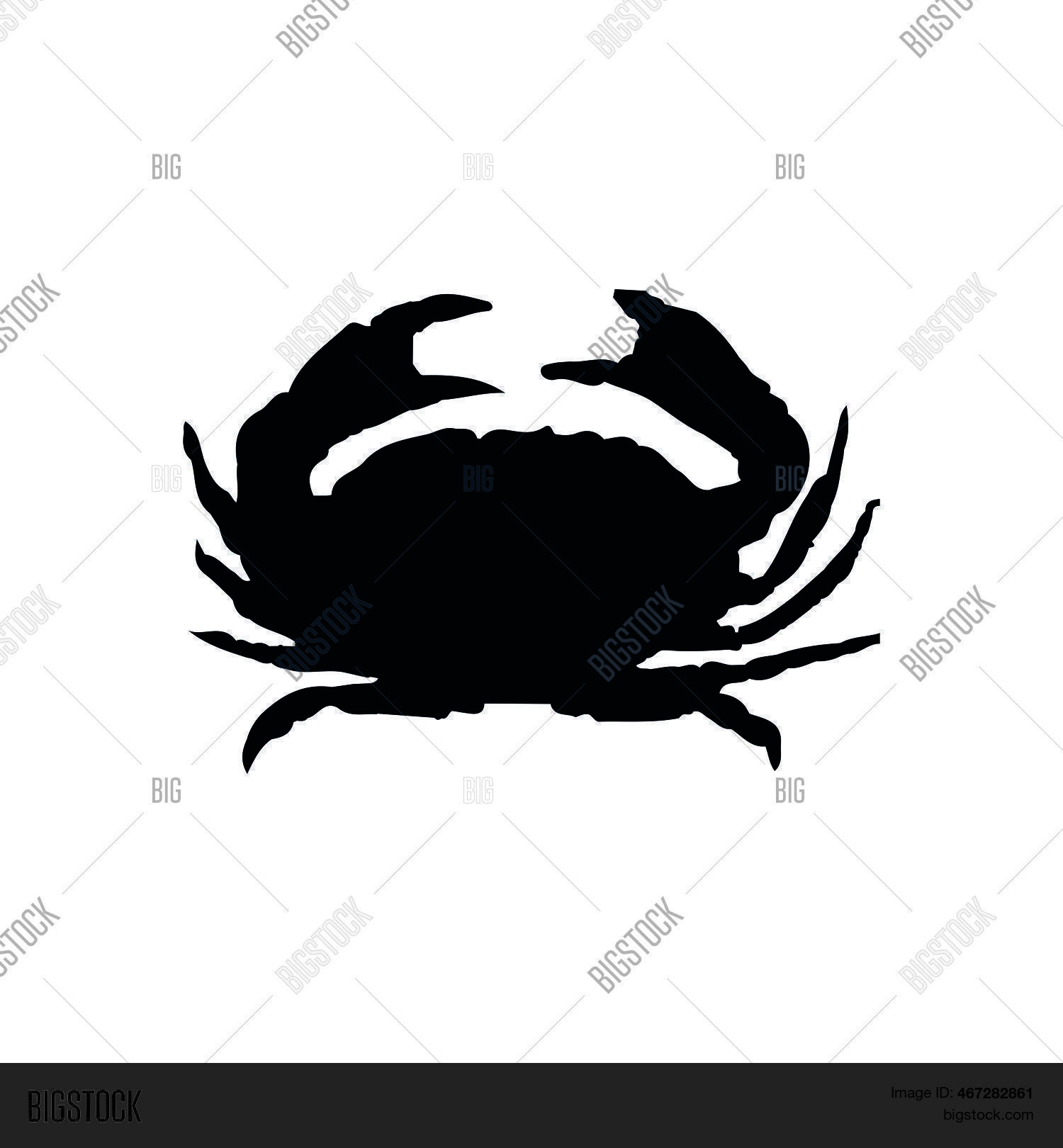 Crab Icon. Simple Vector & Photo (Free Trial) | Bigstock