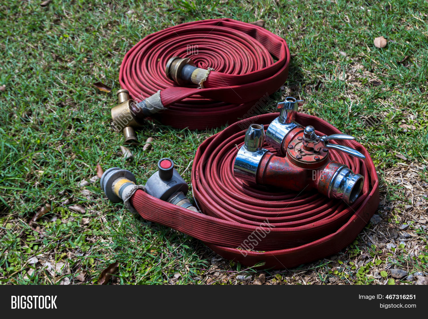 Fire Hose Pack Prepare Image & Photo (Free Trial) | Bigstock