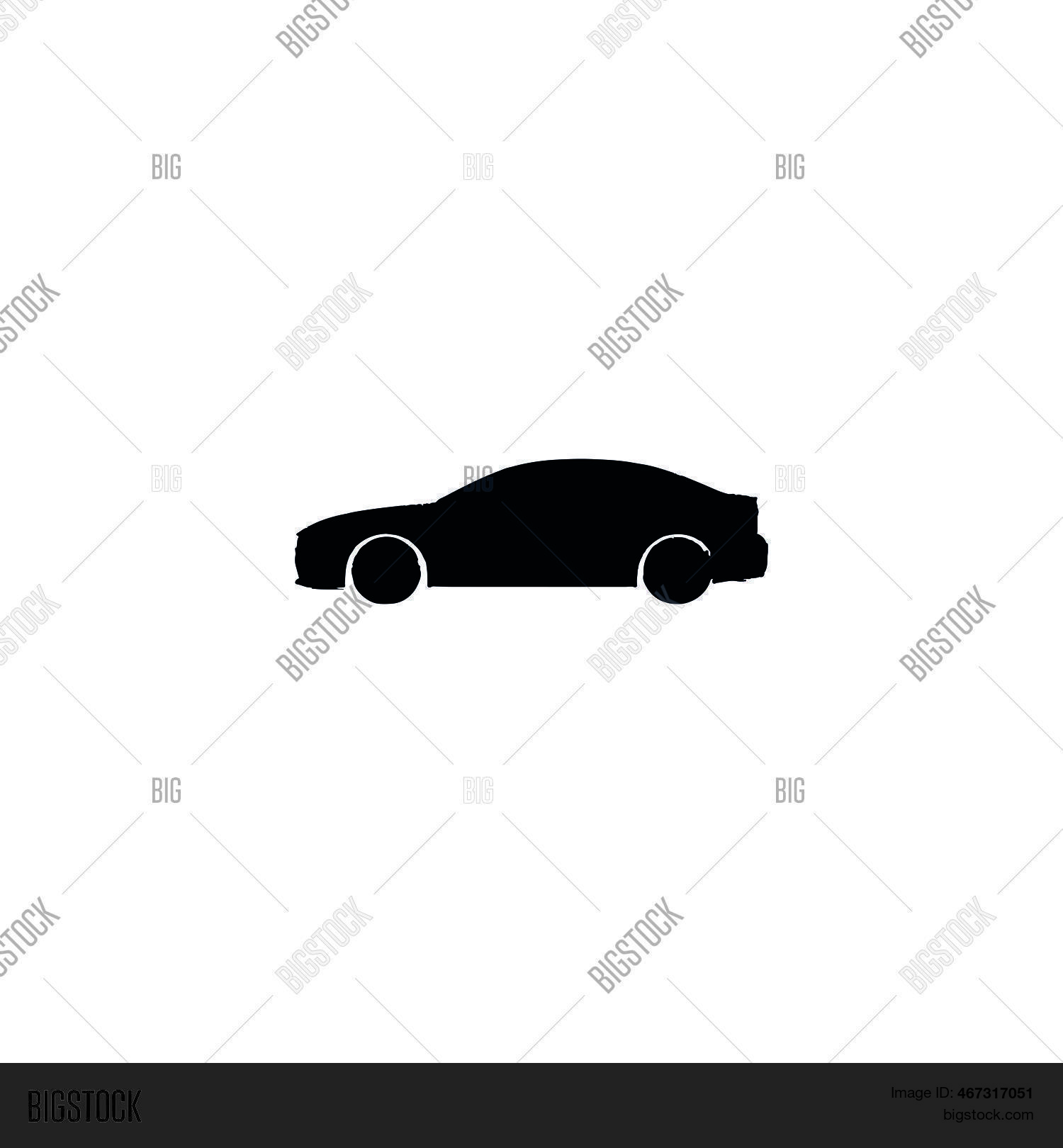 Sport Car Icon. Vector & Photo (Free Trial) | Bigstock