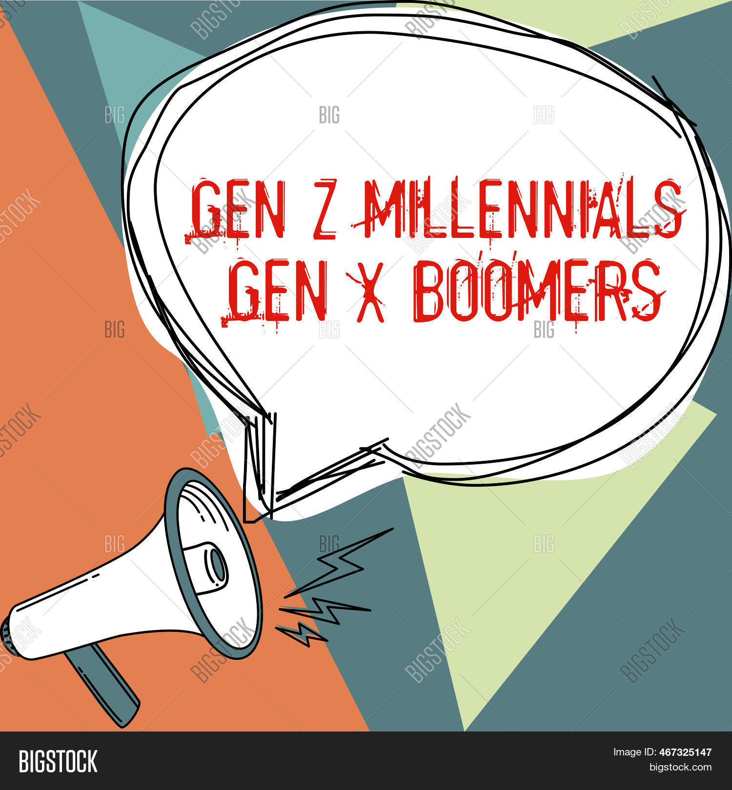 Text Sign Showing Gen Image & Photo (Free Trial) | Bigstock