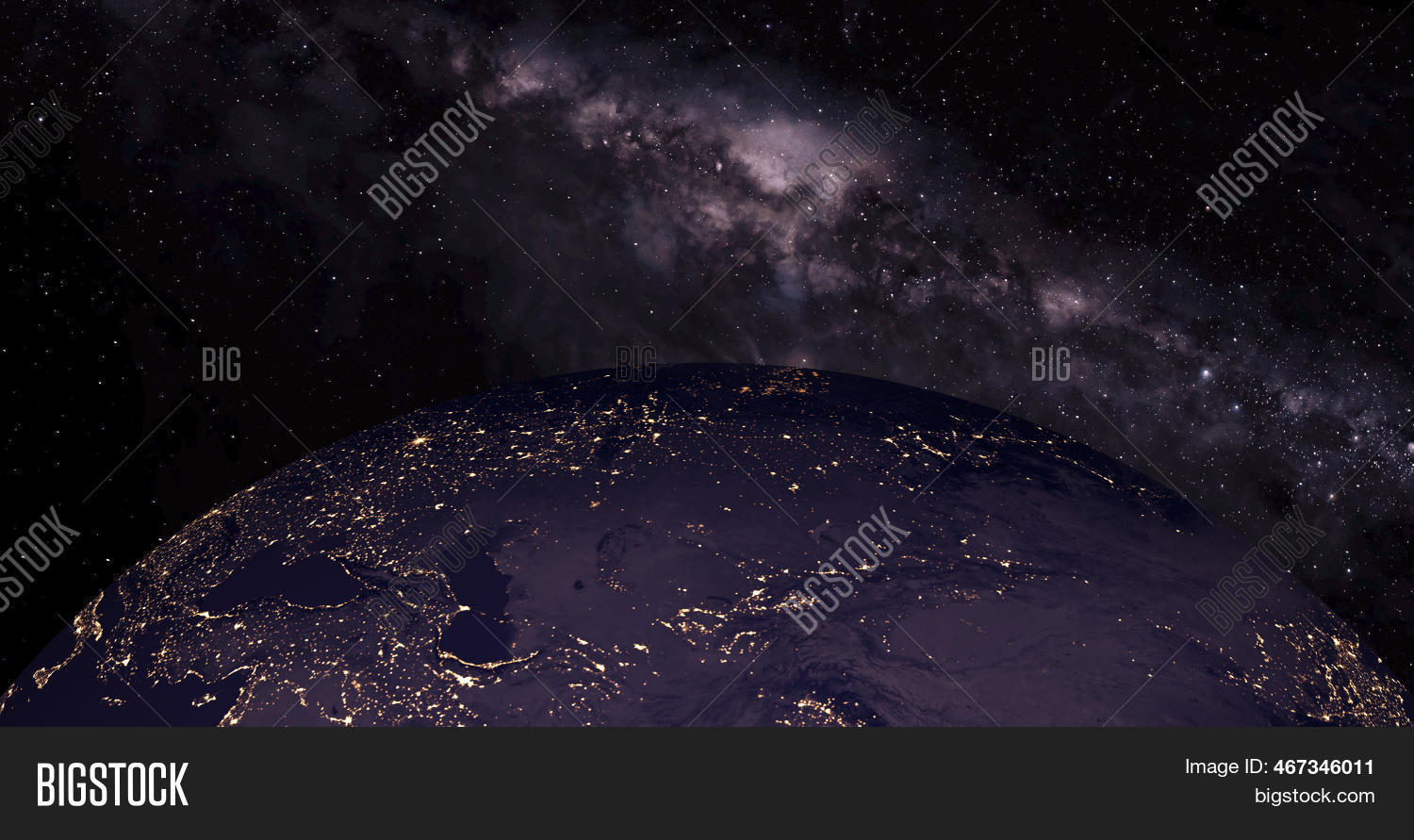 Planet Earth Night Image & Photo (Free Trial) | Bigstock
