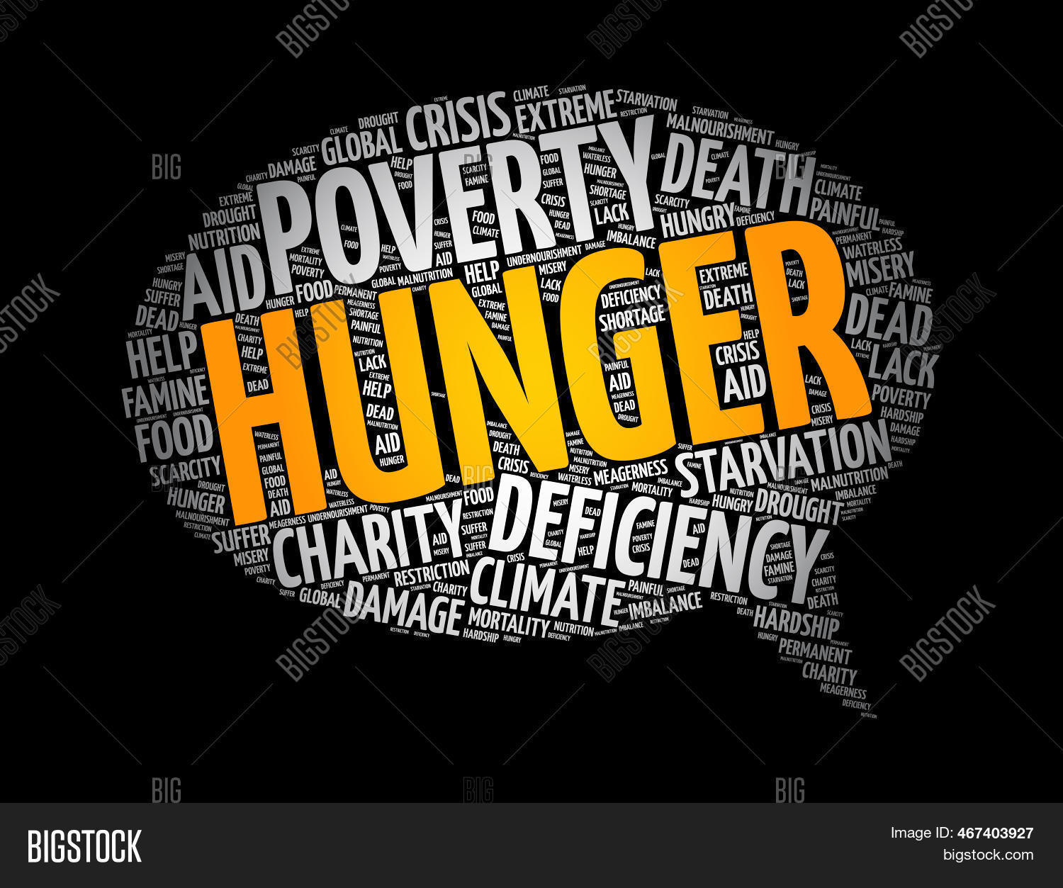 Hunger Message Bubble Image & Photo (Free Trial) | Bigstock