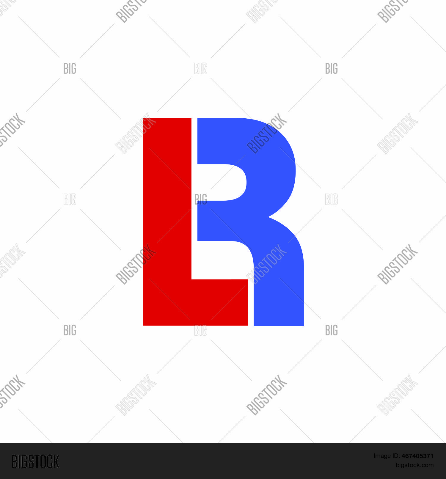 Lr Company Name Vector & Photo (Free Trial) | Bigstock