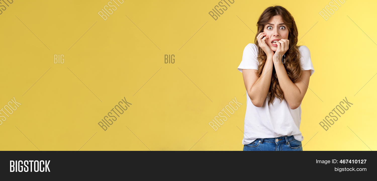 Girl Panicking Feeling Image & Photo (Free Trial) | Bigstock