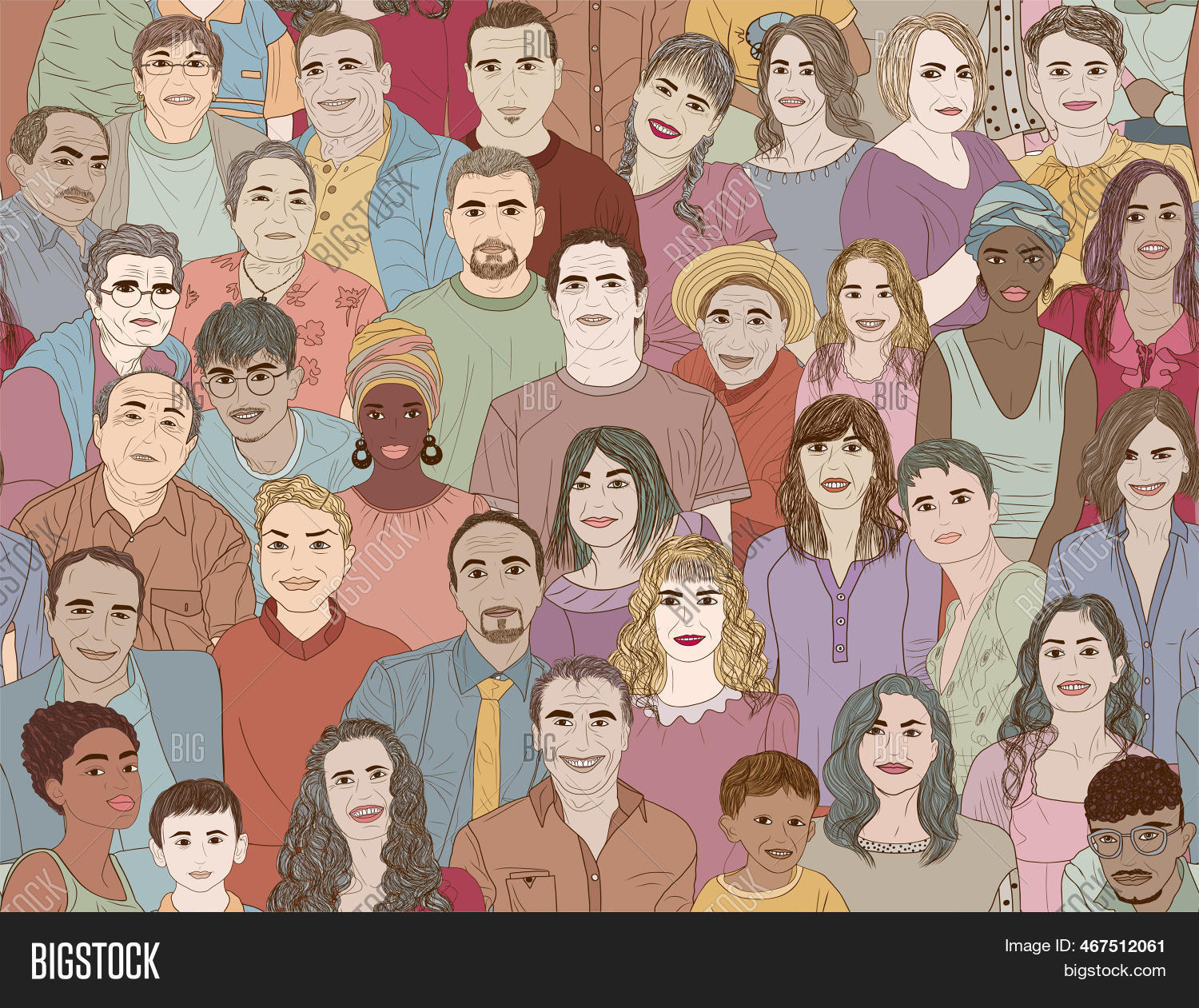 Various Group People Image & Photo (Free Trial) | Bigstock