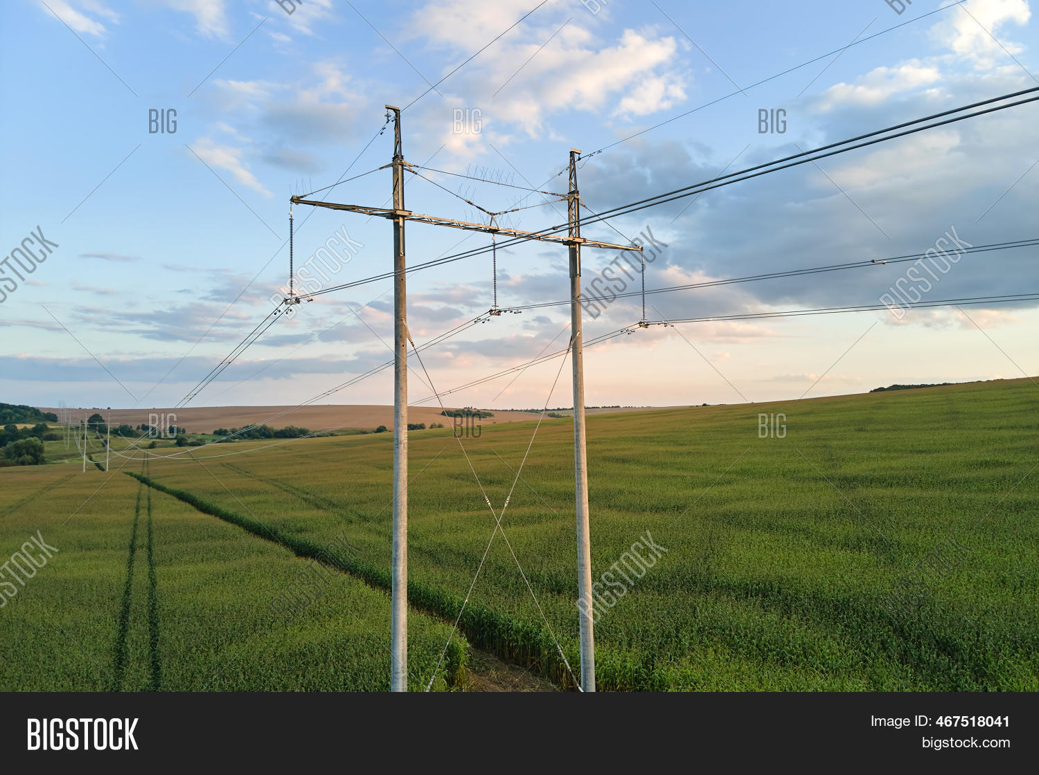 High Voltage Tower Image & Photo (Free Trial) | Bigstock