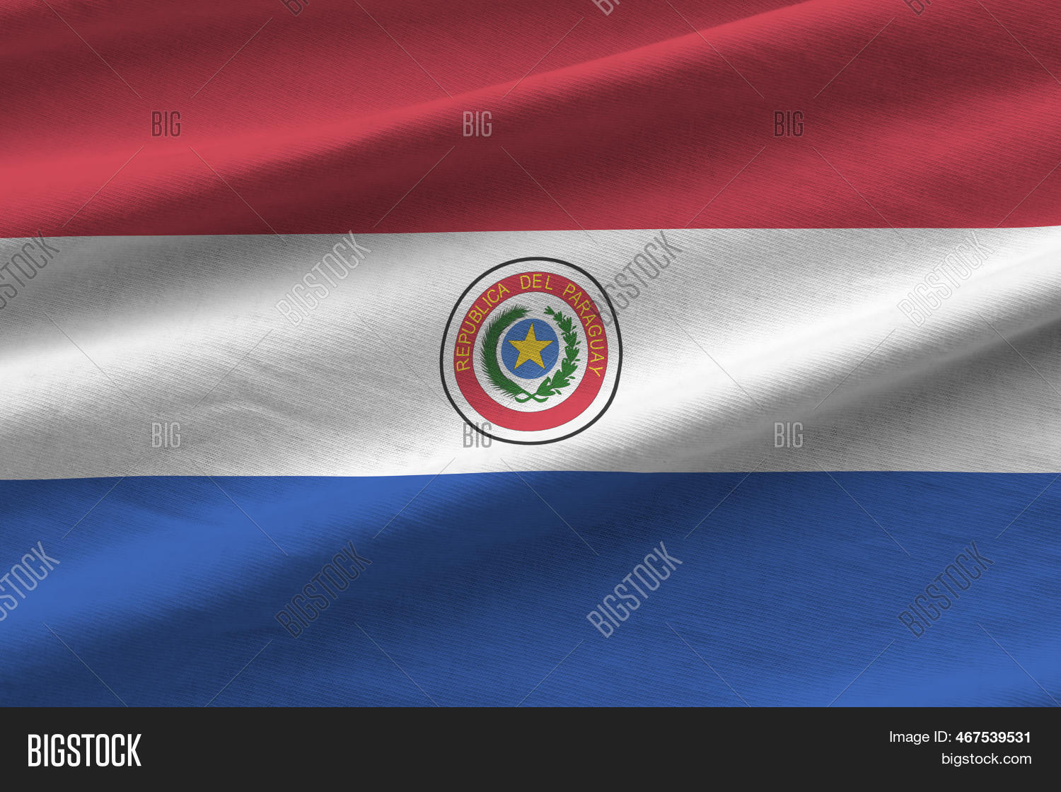 Paraguay Flag Big Image & Photo (Free Trial) | Bigstock