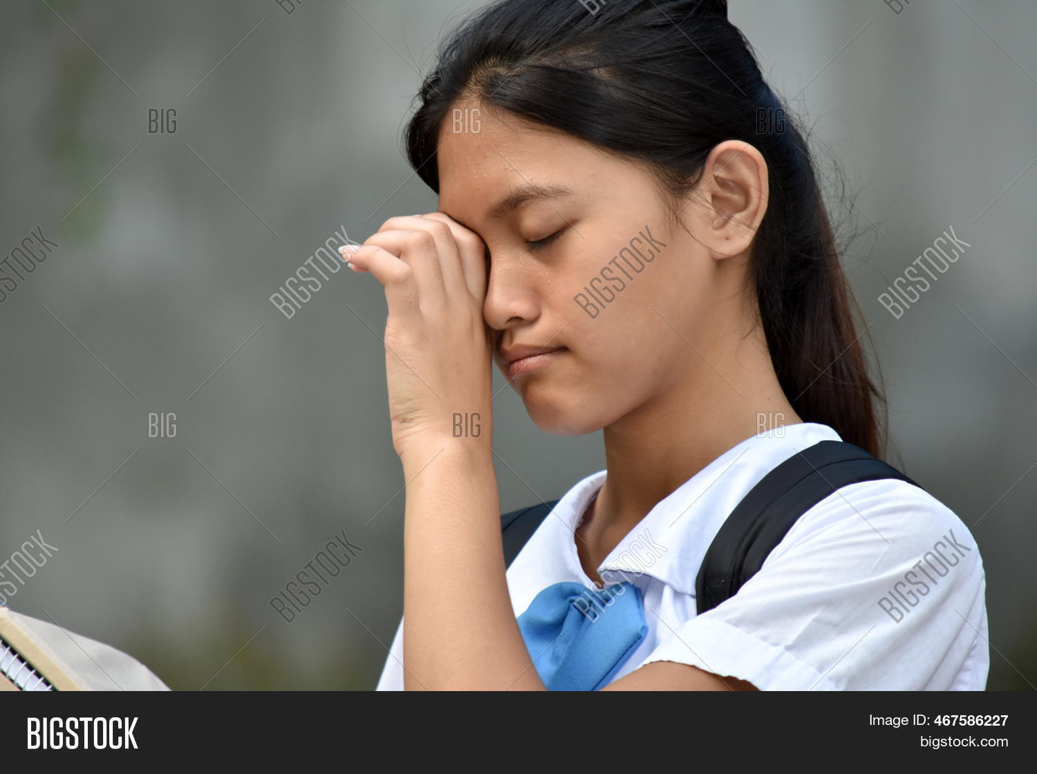 Crying Beautiful Image & Photo (Free Trial) | Bigstock