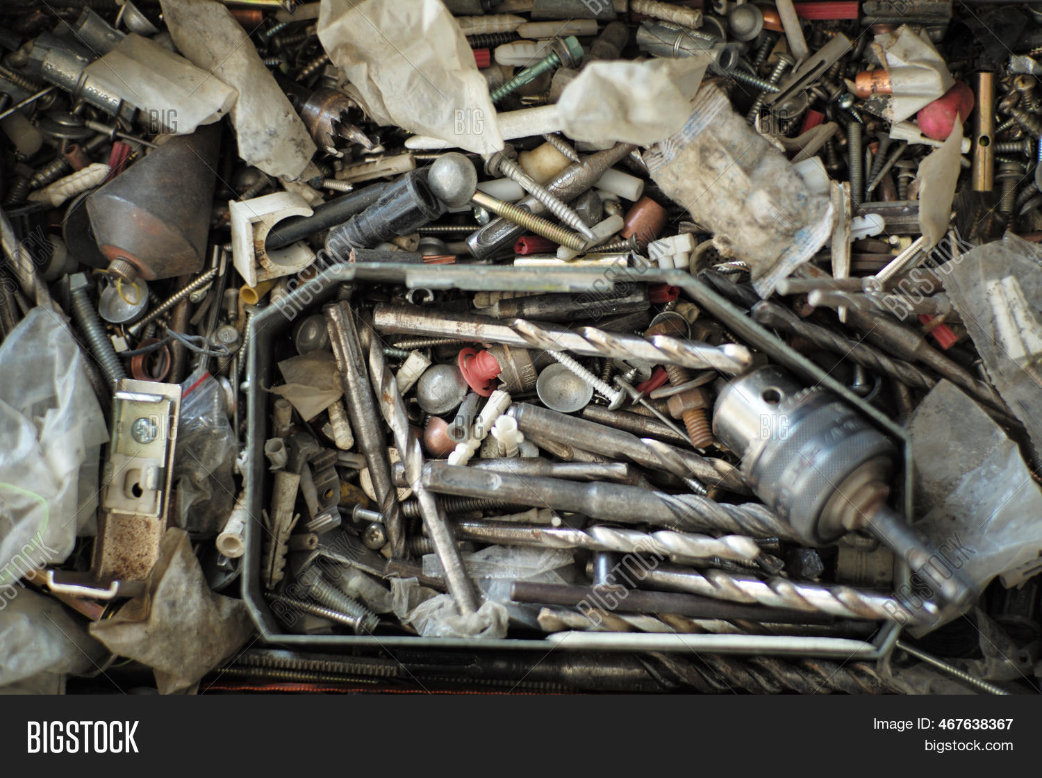 Top View Messy Tool Image & Photo (Free Trial) | Bigstock