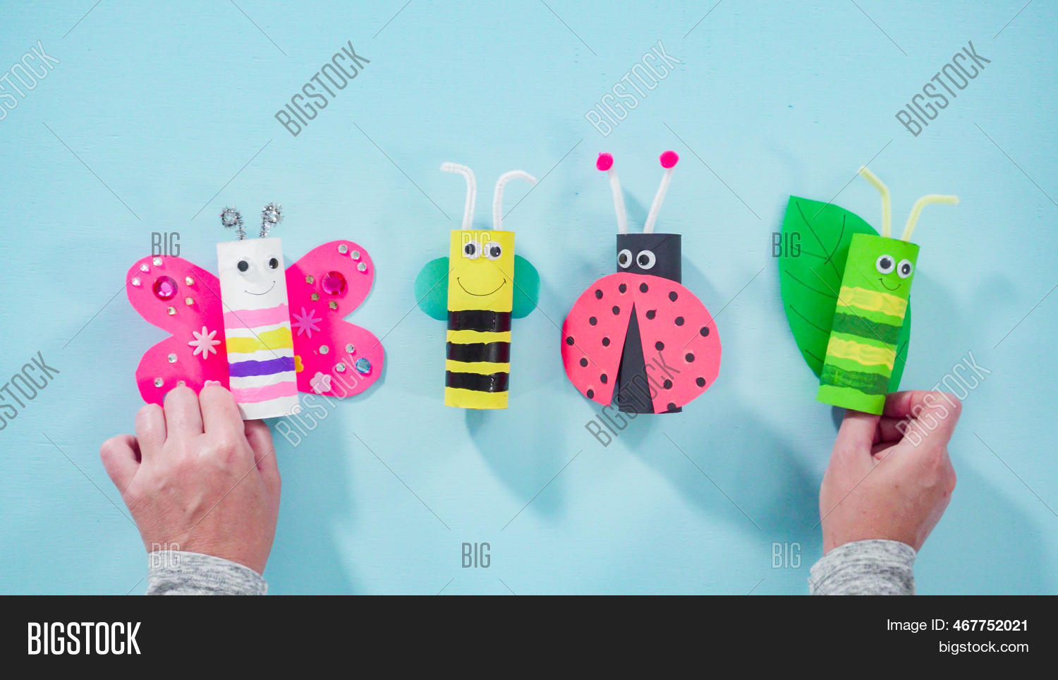 Flat Lay. Papercraft Image & Photo (Free Trial) | Bigstock