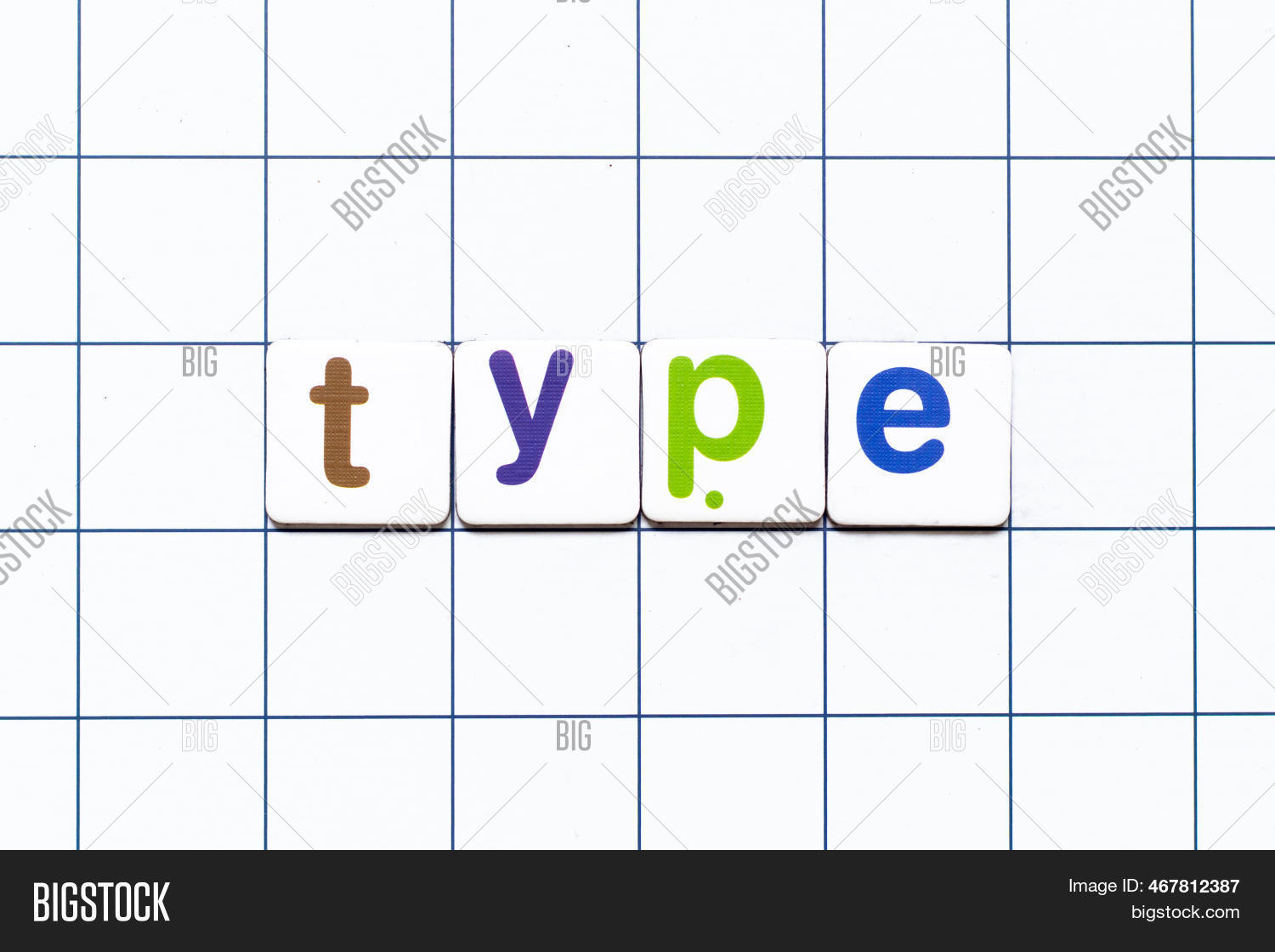 Colorful Tile Letter Image & Photo (Free Trial) | Bigstock