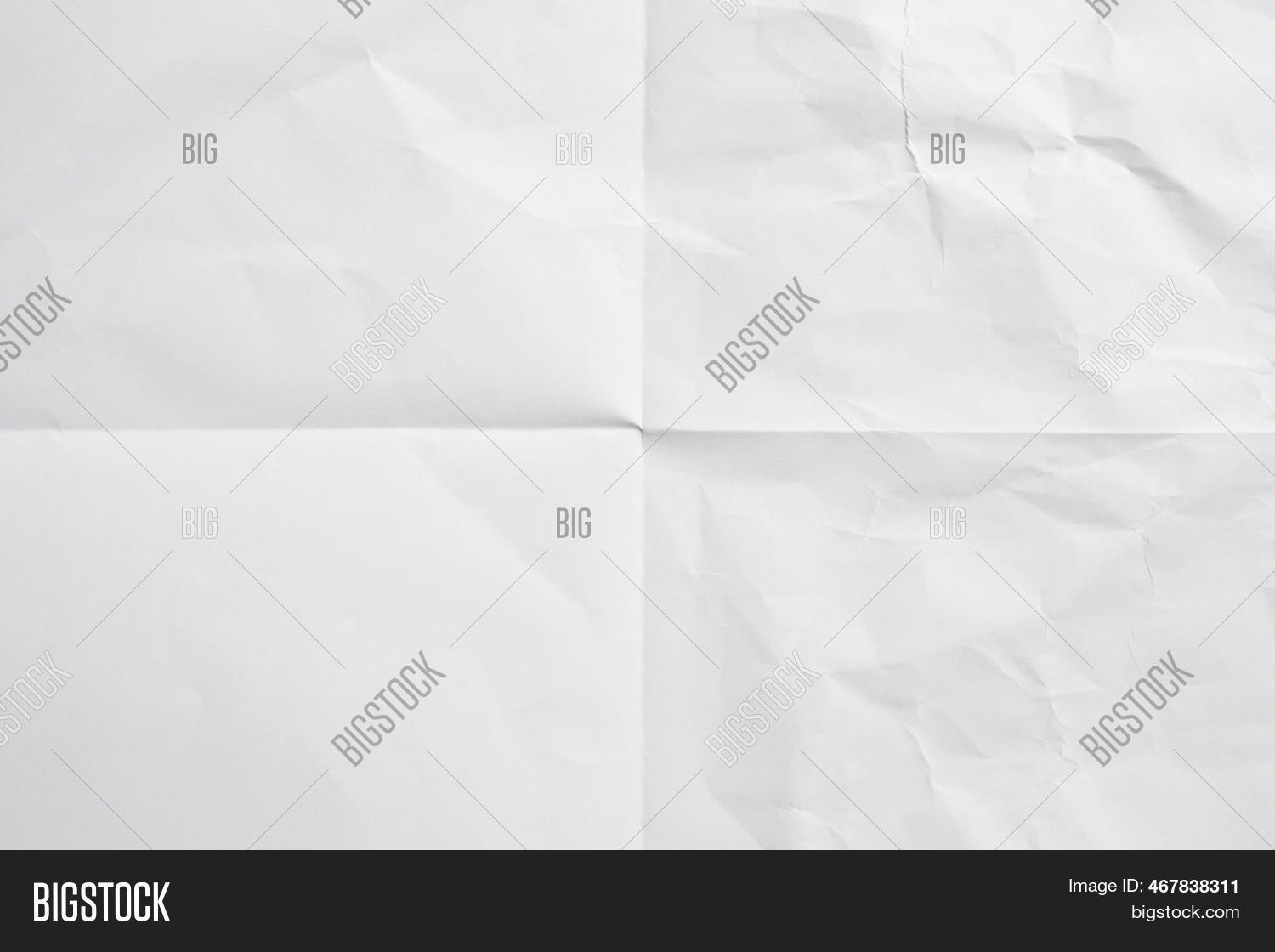 White Folded Wrinkled Image & Photo (Free Trial) | Bigstock