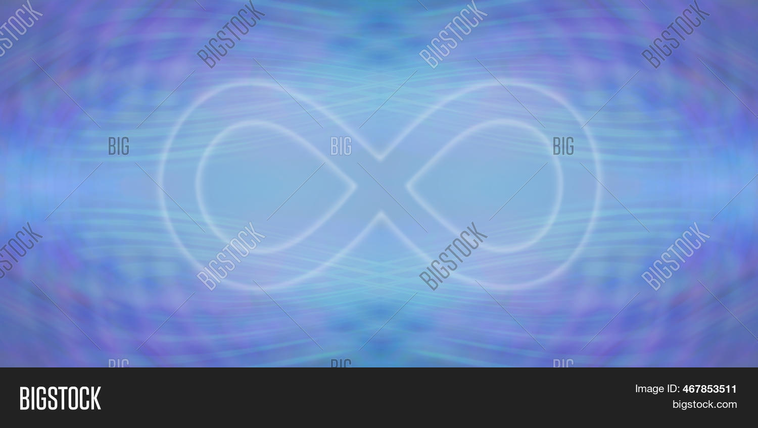 Blue Infinity Matrix Image & Photo (Free Trial) | Bigstock