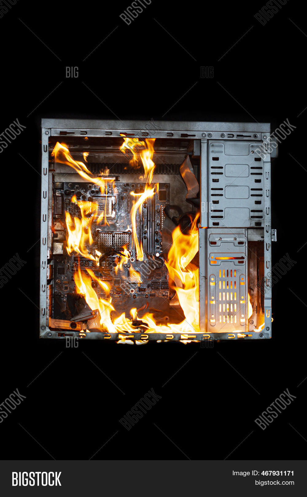 Burning System Unit Image & Photo (Free Trial) | Bigstock