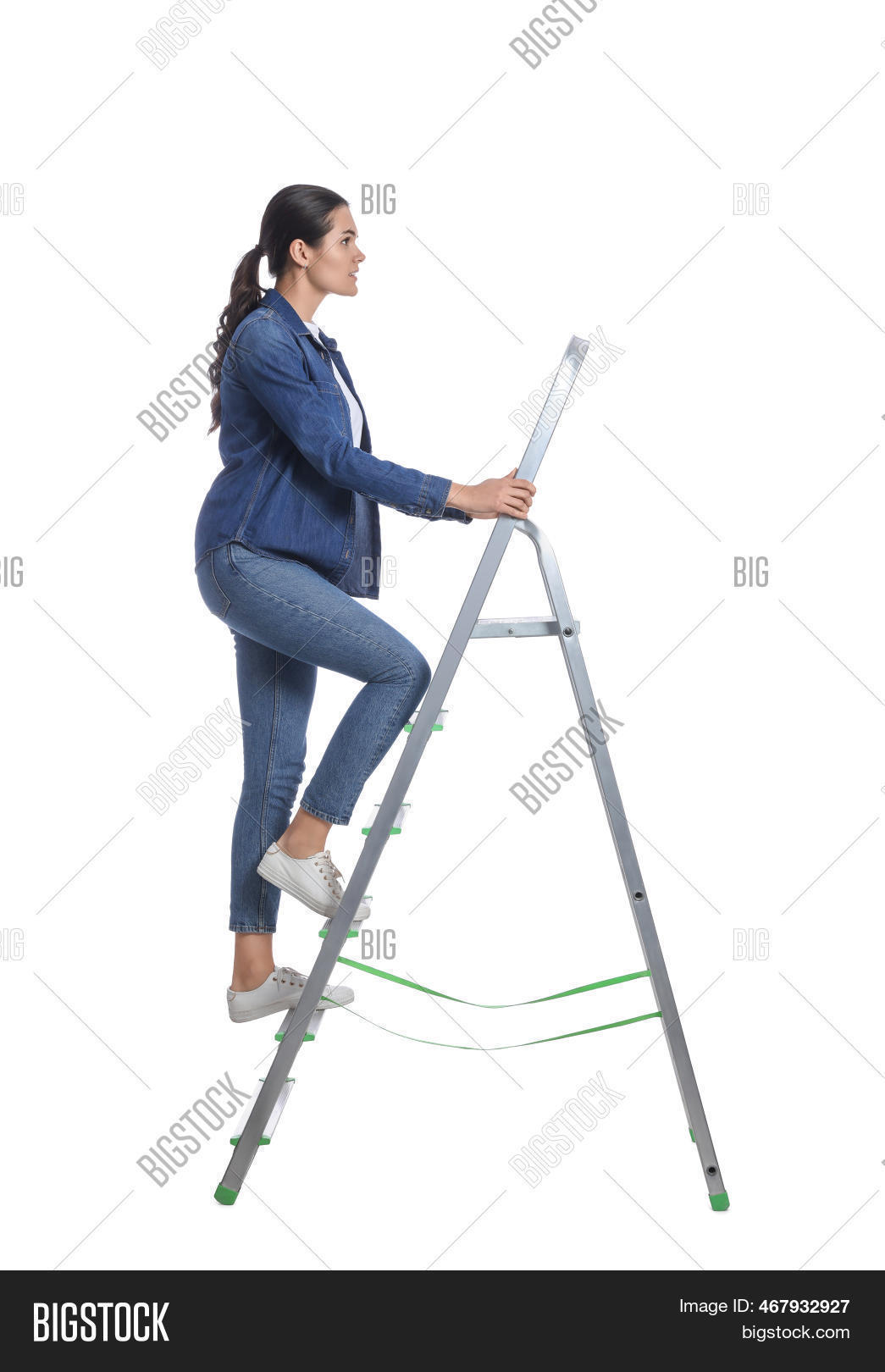 Young Woman Climbing Image & Photo (Free Trial) | Bigstock