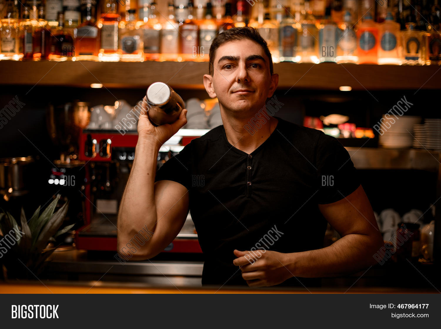 Handsome Male Barman Image & Photo (Free Trial) | Bigstock