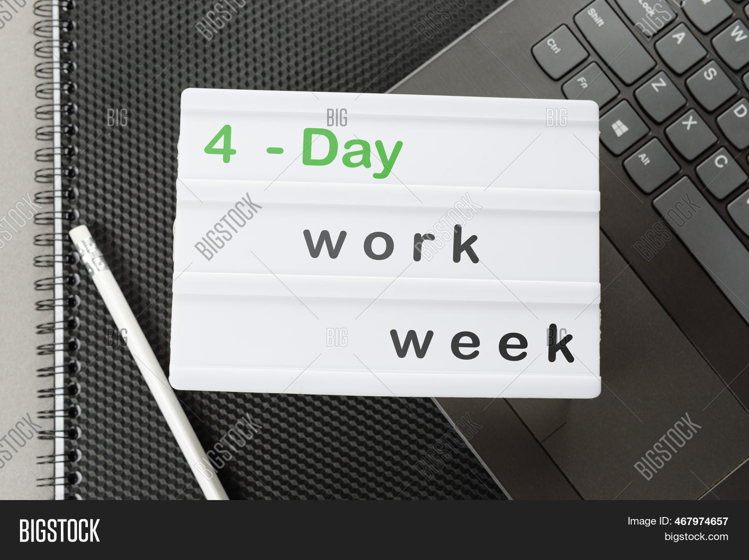 Symbol 4-day Work Week Image & Photo (Free Trial) | Bigstock