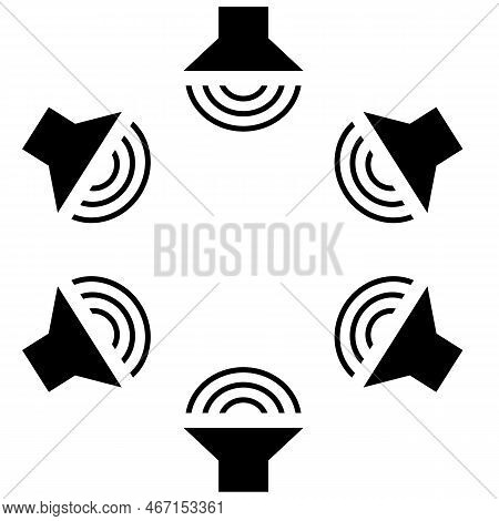 Surround Sound Icon On Image & Photo (Free Trial) | Bigstock