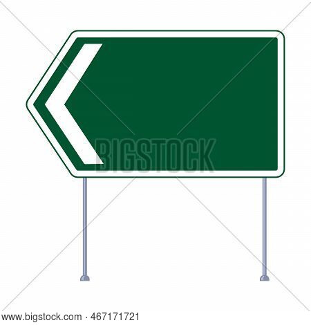 Left Turn Road Sign Vector & Photo (Free Trial) | Bigstock