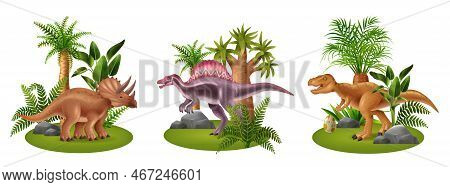 Realistic Dinosaur Vector & Photo (Free Trial) | Bigstock