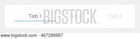 Chosen First Tab Menu Vector & Photo (Free Trial) | Bigstock