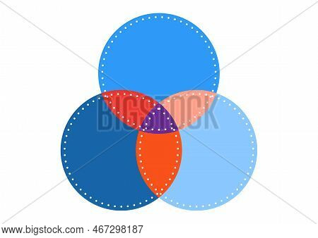 Venn Diagram Three Vector & Photo (Free Trial) | Bigstock