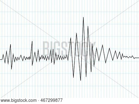 Earthquake Seismic Vector & Photo (Free Trial) | Bigstock