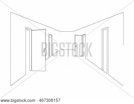 Open Front Door. Vector & Photo (Free Trial) | Bigstock