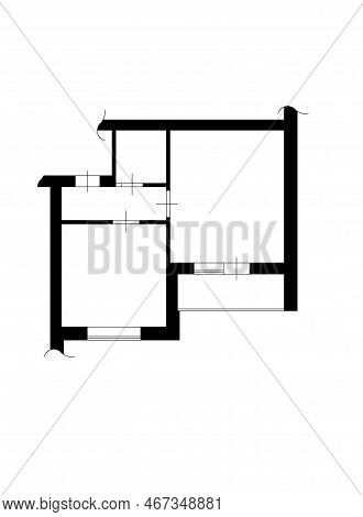 Blueprint House Floor Image & Photo (Free Trial) | Bigstock