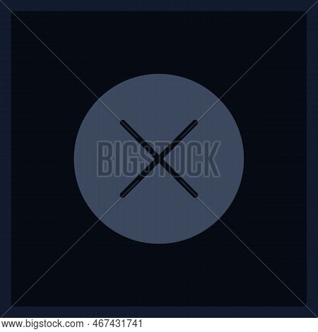 Close Button Ui Vector & Photo (Free Trial) | Bigstock