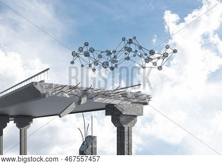 Gap Concrete Bridge Image & Photo (Free Trial) | Bigstock