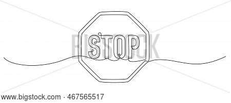 Continuous Single Vector & Photo (Free Trial) | Bigstock