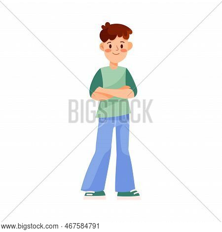 Happy Teen Boy Vector & Photo (Free Trial) | Bigstock