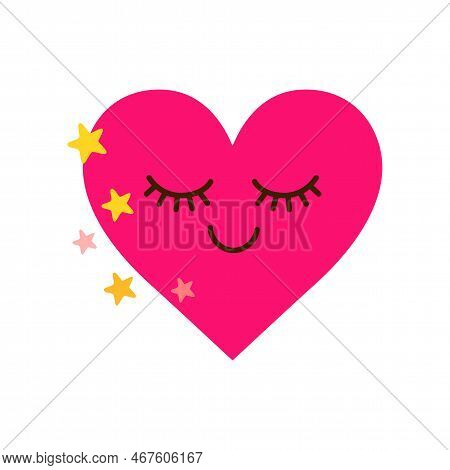 Happy Heart Cartoon Vector & Photo (Free Trial) | Bigstock