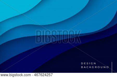 Multi Layers Blue Vector & Photo (Free Trial) | Bigstock