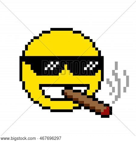 Thug Life Emoticon. Vector & Photo (Free Trial) | Bigstock